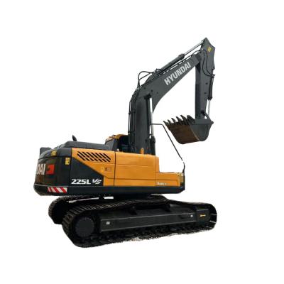 China Used Digger HYUNDAI  R225LC Hydraulic  Crawlerl Used Excavators for sale