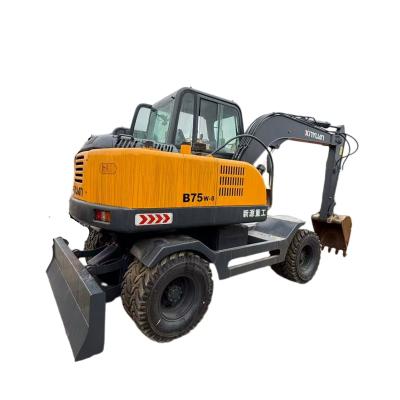 China Xinyuan B75W-8 tyre excavator for sale