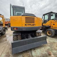 China Xinyuan B75W-8 tyre excavator for sale