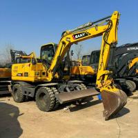 China Second hand Sany 85C tyre excavator for sale