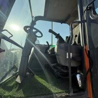 China Used Doosan DX60 tyre  excavator for sale