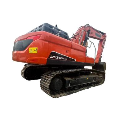 China Used Doosan DX340lc-9c cralwer excavator for sale