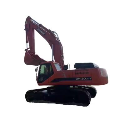 China 42 Ton DOOSAN DH420LC-7 Used Excavators High Quality Pre-Owned Construction Equipment Second Hand for sale