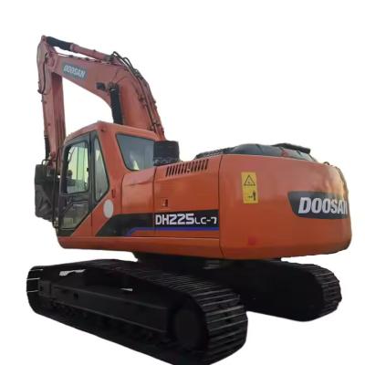 China 22 Ton DOOSAN DH225LC Used Excavators High Quality Pre-Owned Construction Equipment Second Hand for sale