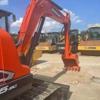 China DOOSAN DX55 5.5 Ton Used Excavators High Quality Pre-Owned Construction Equipment Second Hand for sale
