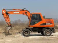 China Used  Doosan DH150W-7 wheel excavator for sale