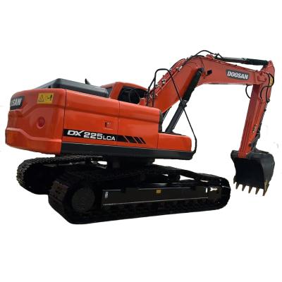 China Hot Sale Used Doosan DX225LCA Hydraulic Crawler Excavator in Good Condition Doosan Digger for Sale for sale