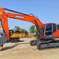 China DOOSAN Secondhand Excavator DX225 Used Excavator Used Crawler Excavators Digger for sale