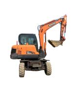 China Korea brand Doosan DX60W mini excavator for sale
