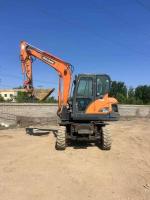 China Korea brand Doosan DX60W mini excavator for sale