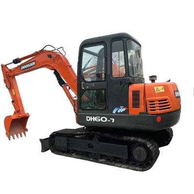China Used Digger Doosan DH60  Hydraulic Crawler Used Excavator for sale