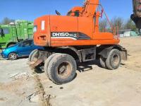 China Second hand Doosan DH150W-7 wheel excavator for sale
