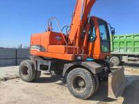 China Second hand Doosan DH150W-7 wheel excavator for sale