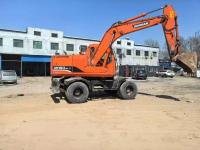 China Second hand Doosan DH150W-7 wheel excavator for sale