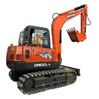 China Used Rubber Track Digger Doosan DH60  Hydraulic Crawlerl Used Excavator for sale