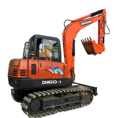 China Second-Hand Excavator DOOSAN DH60 Used Digger Excavator Crawler Excavators for sale