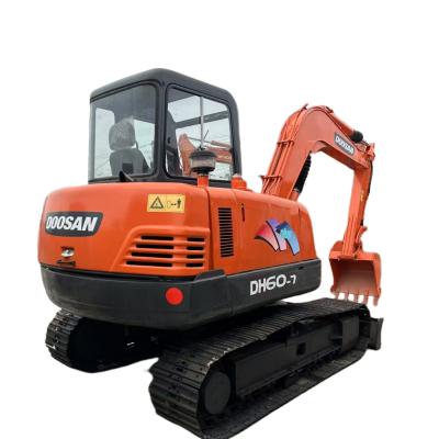 China Used Excavator DOOSAN DH60 Used Hydraulic 6 Ton Digger Excavator for sale