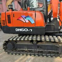 China Used Rubber Track Digger Doosan DH60  Hydraulic Crawlerl Used Excavator for sale