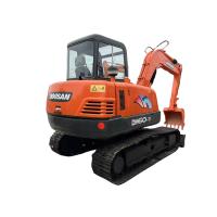 China Used Doosan DH60-7 Small Crawler Excavator with Yanmar Engine Hydraulic Components 2023 Model for sale
