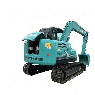 China Used Digger KOBELCO SK75  Hydraulic Crawler Used Excavators for sale