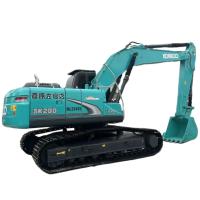 China Hot Selling Used Kobelco SK200-8 Hydraulic Crawler Excavator 2024 Model Diesel Engine 20 Ton Bearing & PLC for sale