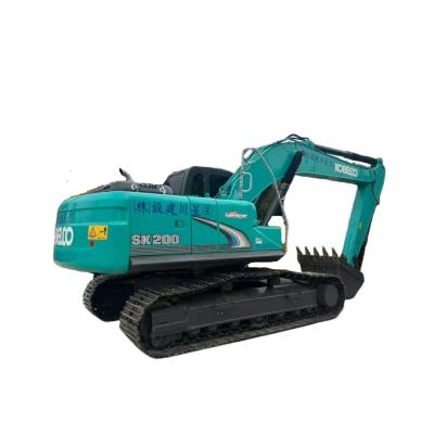 China Hot Selling Used Digger KOBELCO SK200-8  Hydraulic Crawler Used Excavators for sale