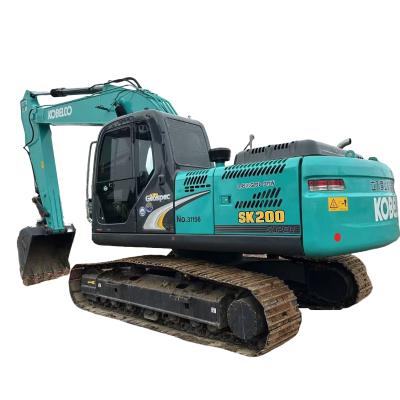 China Hot Selling Used Digger KOBELCO SK200-8  Hydraulic Crawler Used Excavators for sale
