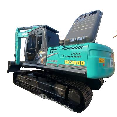 China Used KOBELCO Excavators  SK200D 20.6TON  Hot Sale for sale