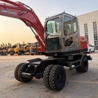 China Used Excavator 9Tons JINGONGN 90 Large Construction Machines Secondhand Excavator Used Digger for sale