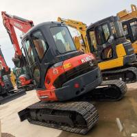 China Used Excavator 5Tons KUBOTA U55-4 Large Construction Machines Secondhand Excavator Used Digger for sale