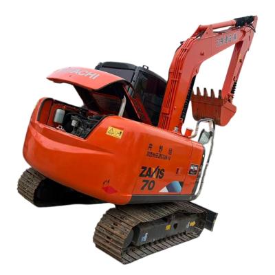 China Used Excavator 7 Tons HITACHI ZAXIS 70 Large Construction Machines Secondhand Excavator Used Digger for sale