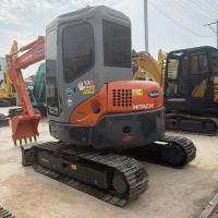 China Used Excavator 5 Tons HITACHI ZAXIS 55UR Large Construction Machines Secondhand Excavator Used Digger for sale