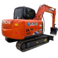China Used Excavator 6 Tons HITACHI ZAXIS 60 Large Construction Machines Secondhand Excavator Used Digger for sale