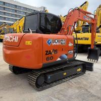 China Used Excavator 6 Tons HITACHI ZAXIS 60 Large Construction Machines Secondhand Excavator Used Digger for sale