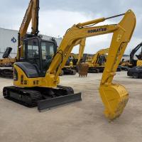 China Used Excavator 6 Tons KOMATSU PC55MR Large Construction Machines Secondhand Excavator Used Digger for sale