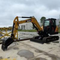 China Used Excavator 6 Tons SANY SY55C Large Construction Machines Secondhand Excavator Used Digger for sale
