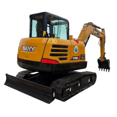China Used Excavator 6 Tons SANY SY60C Large Construction Machines Secondhand Excavator Used Digger for sale