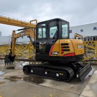 China Used Excavator 6 Tons SANY SY60C Large Construction Machines Secondhand Excavator Used Digger for sale