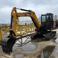 China Used Excavator 6 Tons SANY SY60C Large Construction Machines Secondhand Excavator Used Digger for sale
