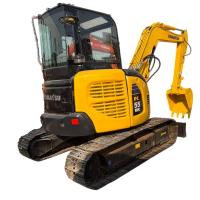 China Used Excavator 6 Tons KOMATSU PC55MR Large Construction Machines Secondhand Excavator Used Digger for sale