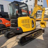 China Used Excavator 6 Tons KOMATSU PC55MR Large Construction Machines Secondhand Excavator Used Digger for sale