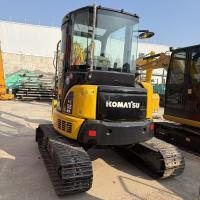 China Used Excavator 6 Tons KOMATSU PC55MR Large Construction Machines Secondhand Excavator Used Digger for sale