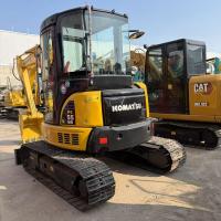 China Used Excavator 6 Tons KOMATSU PC55MR Large Construction Machines Secondhand Excavator Used Digger for sale