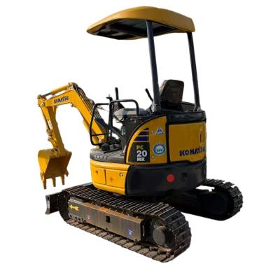 China Used Excavator 2 Tons KOMATSU PC20MR Large Construction Machines Secondhand Excavator Used Digger for sale