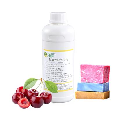China Light Yellow Cherry Brand Fragrance Oil For Soap Making Oil Based for sale