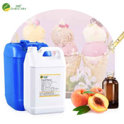 China Peach Fruit Scent Food Flavor Liquid Ice Cream Flavours Used For Ice Cream Making Oil Concentrated for sale