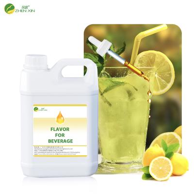 China Long Lasting Drink Flavor Food Grade Fresh Lemon Flavor Oil For Beverage for sale