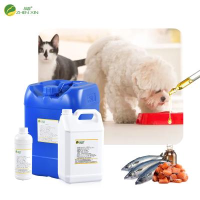 China Bulk Liquid Flavor Wholesale Bulk Fish Food Flavor and Fragrances Salmon Sardine Natural Enhancer for Dog Food Pet Food for sale