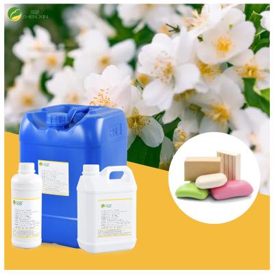 China Strong Jasmine Scented Oil for Soaps Wholesale Soap Fragrance Oil for Soap Making Fresh Jasmine Fragrance for Detergent for sale