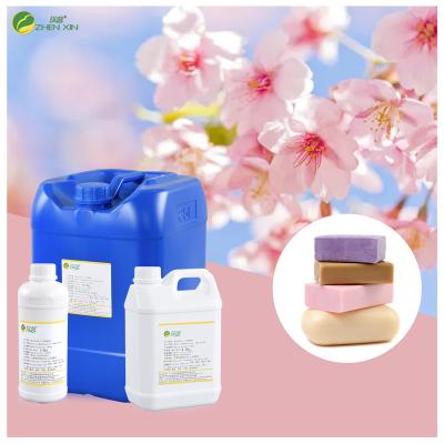 China Factory Supplier Bulk Soap Fragrance for Detergent Cherry Blossom Scented Oil Bathroom Fragrance for Soap Making for sale